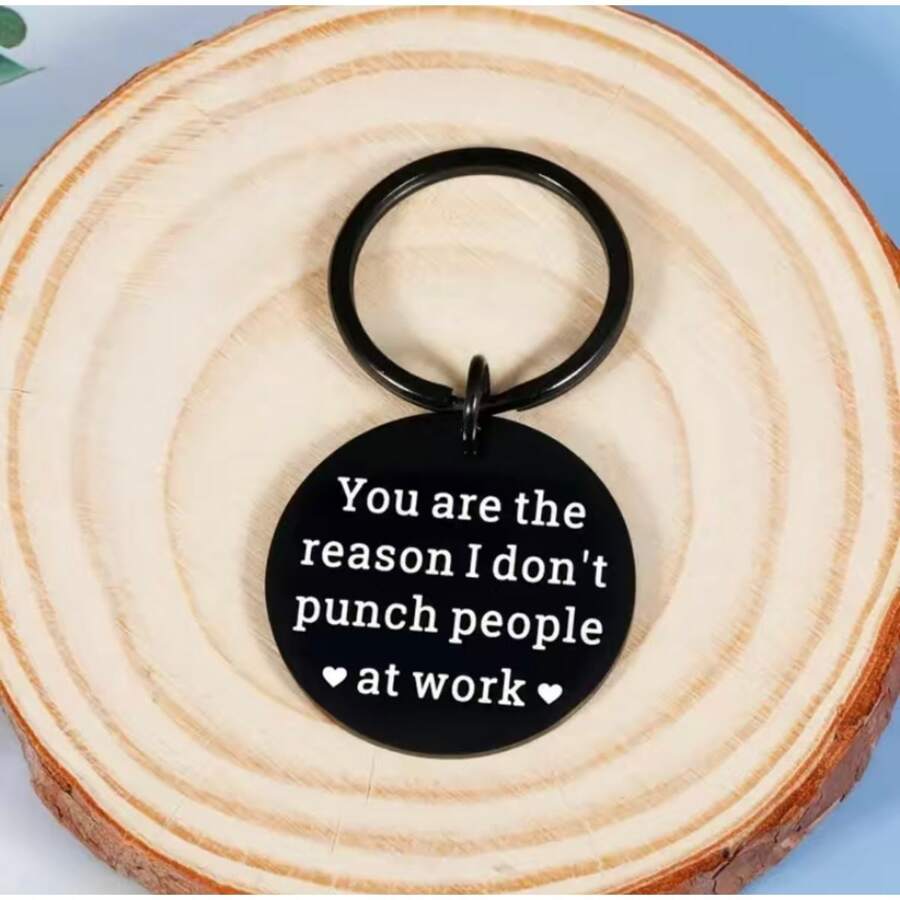 1 pc Funny Coworker Keychain Gift For Women Men Favorite Colleague Gift ...