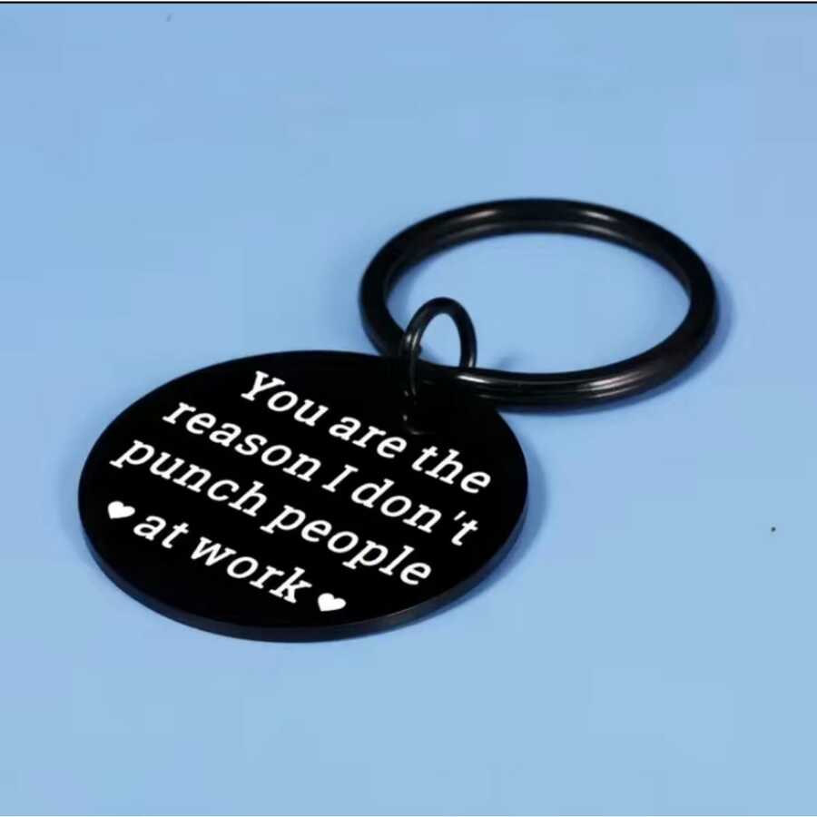 1 pc Funny Coworker Keychain Gift For Women Men Favorite Colleague Gift ...