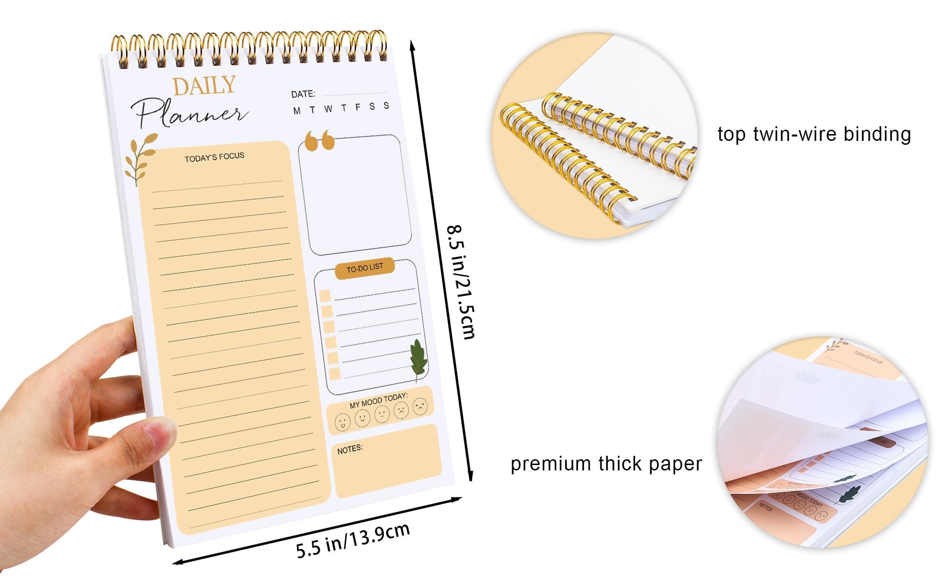 1 planificador diario para hacer lista de notas. | Moda de Mujer ...