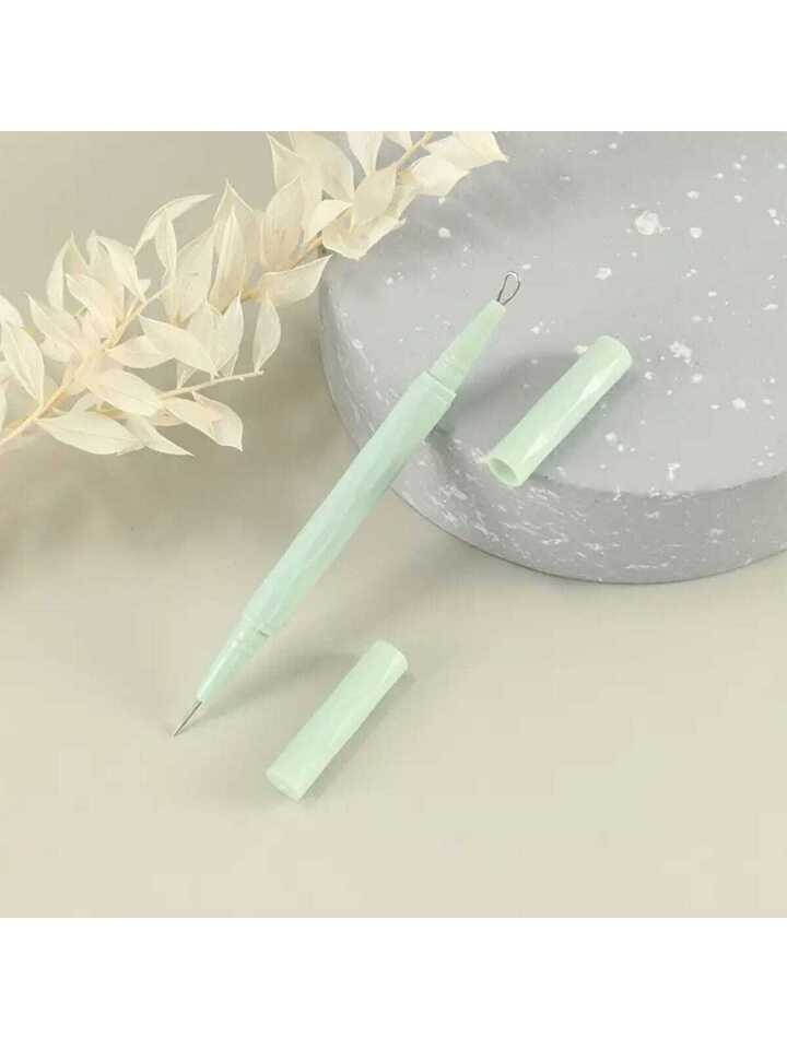 Pimple Popping With Needle