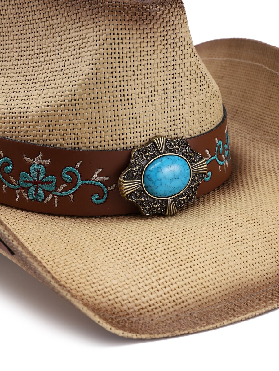Retro Rodeo Wild Cowboy Hat - Unisex Western Cowboy Hat For Men And ...