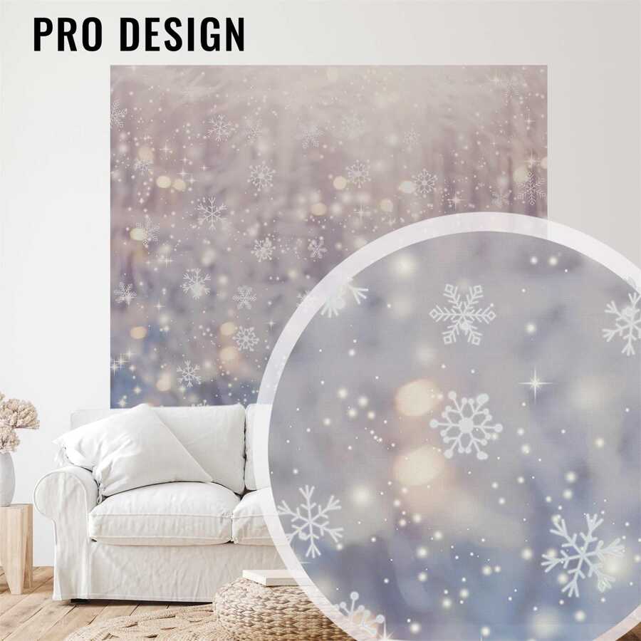 6 X 6 Ft Winter Wonderland Photography Backdrop Party Birthday Banner ...