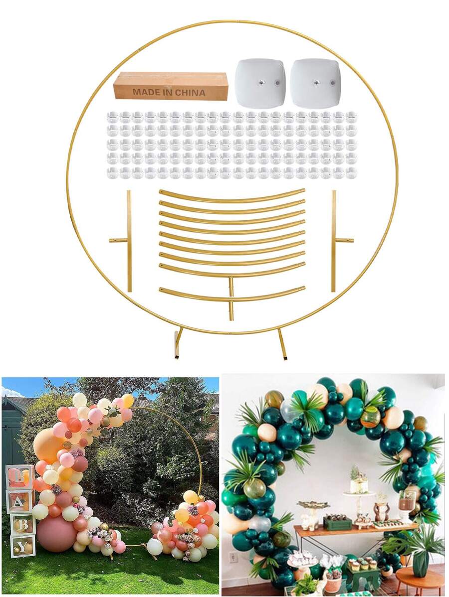 Festive Balloon Decoration Stand, Party Decoration Pole With Balloon ...