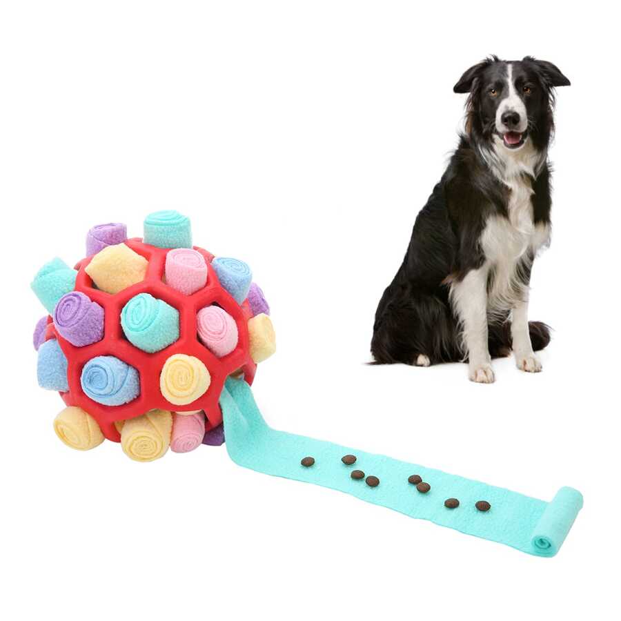 1pc Upgraded Pet Snuffle Ball, Interactive Dog Toy, Snack Dispensing ...