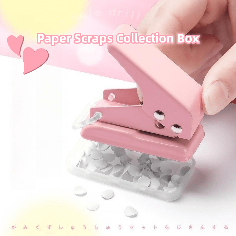 Diy Mini Manual Punch, Student Stationery Mini Hole Puncher Paper ...