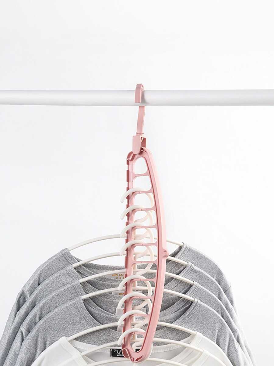 Multifunctional Clothes Hanger with 360 ° Rotation Hook Head, Household ...