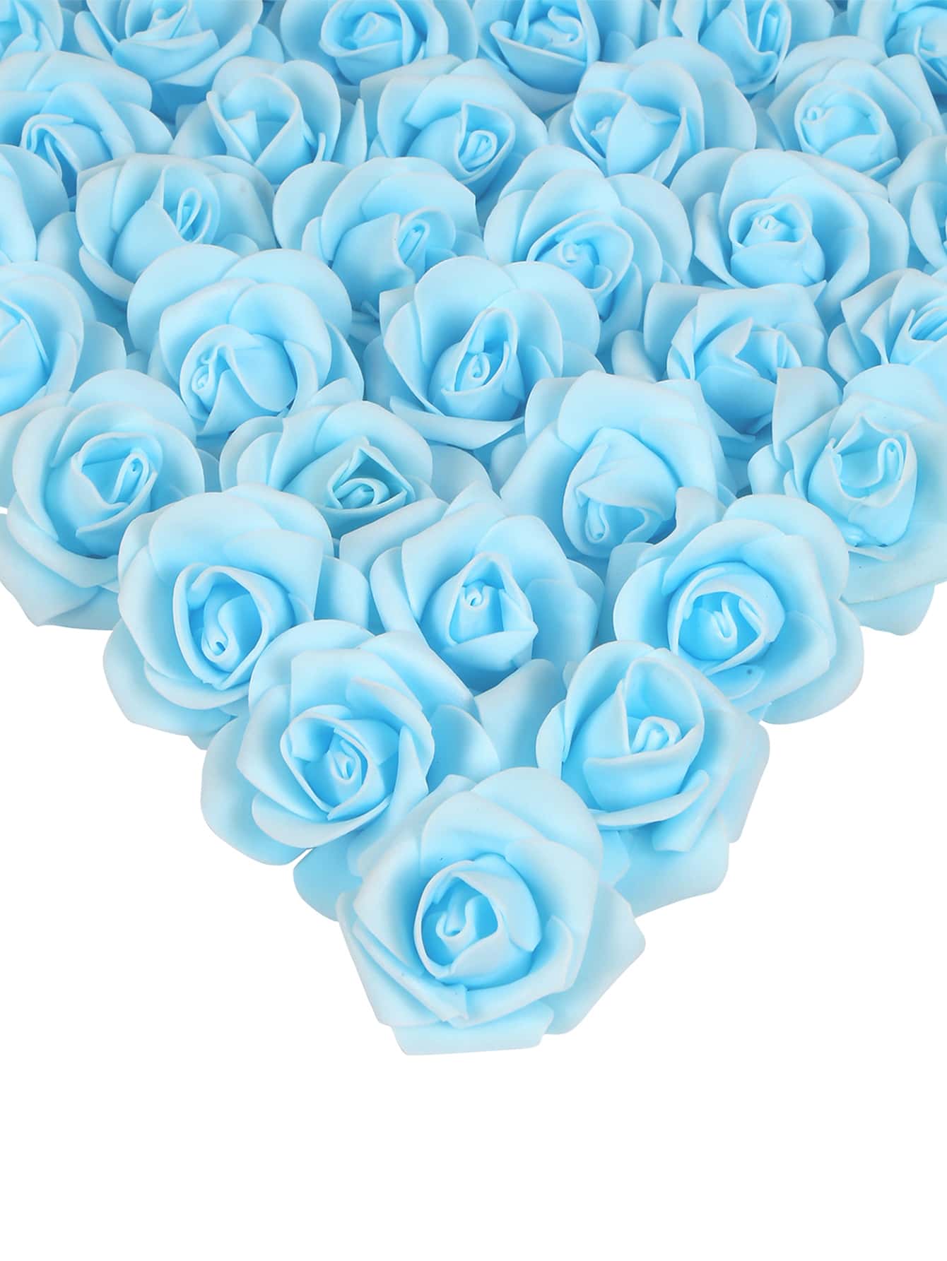 200 Pcs Artificial Rose Flower Heads 1.97in Stemless Roses Artificial ...
