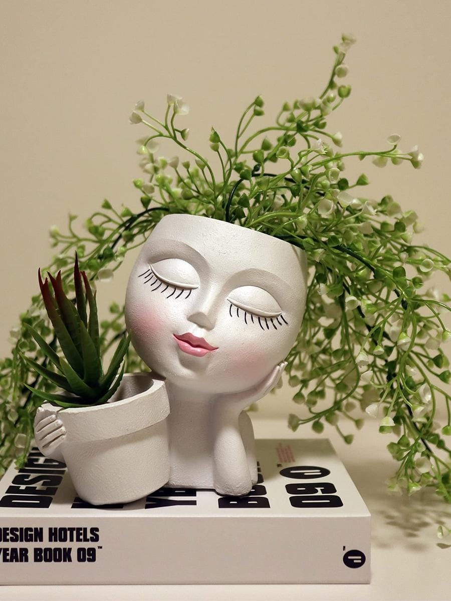 Face Planters Pots Head Planter Face Pots for Plants Indoor Outdoor ...