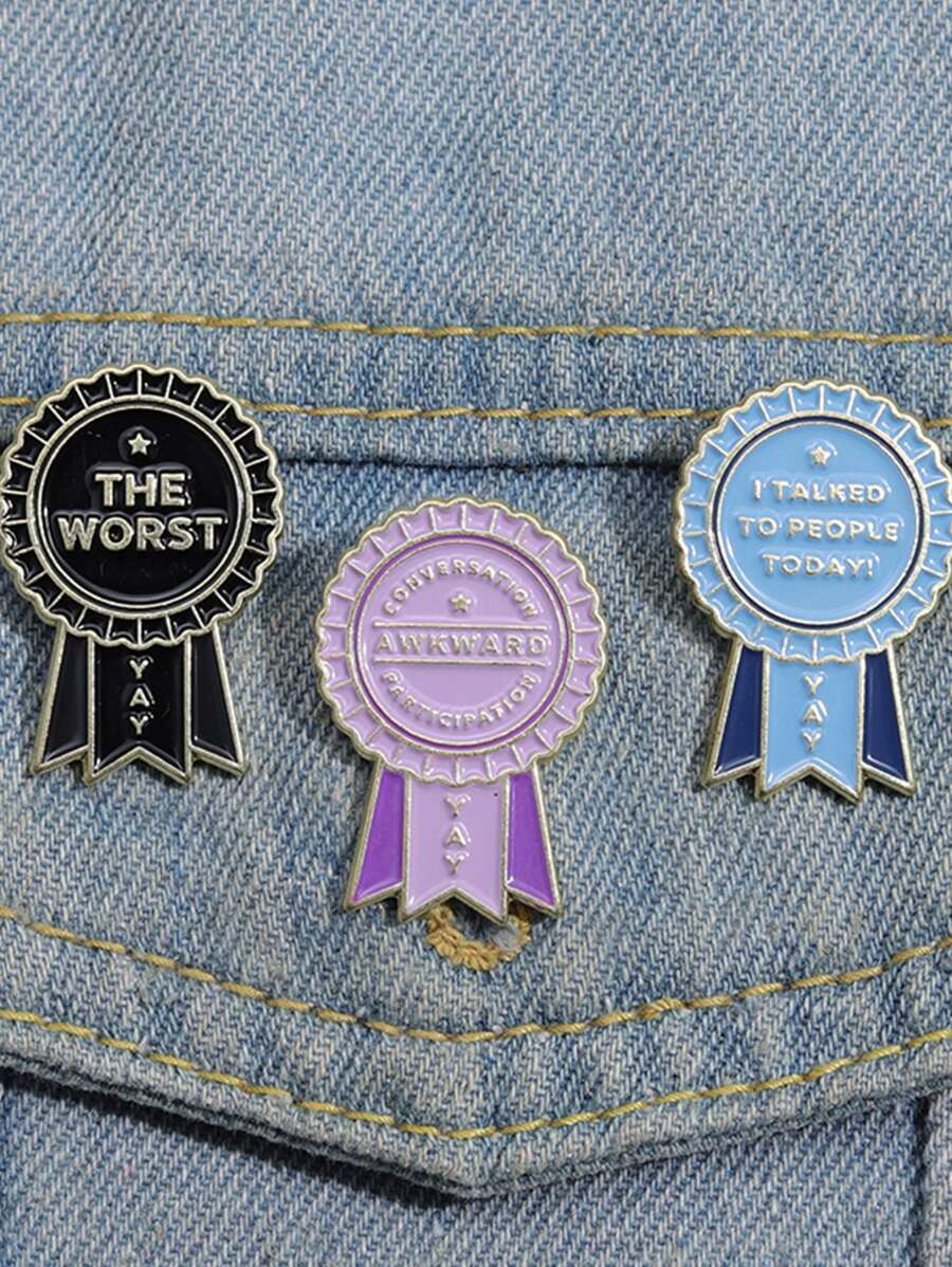 Badge Funny Medal Enamel Pins Lapel Pin Brooches Clothes Backpack ...