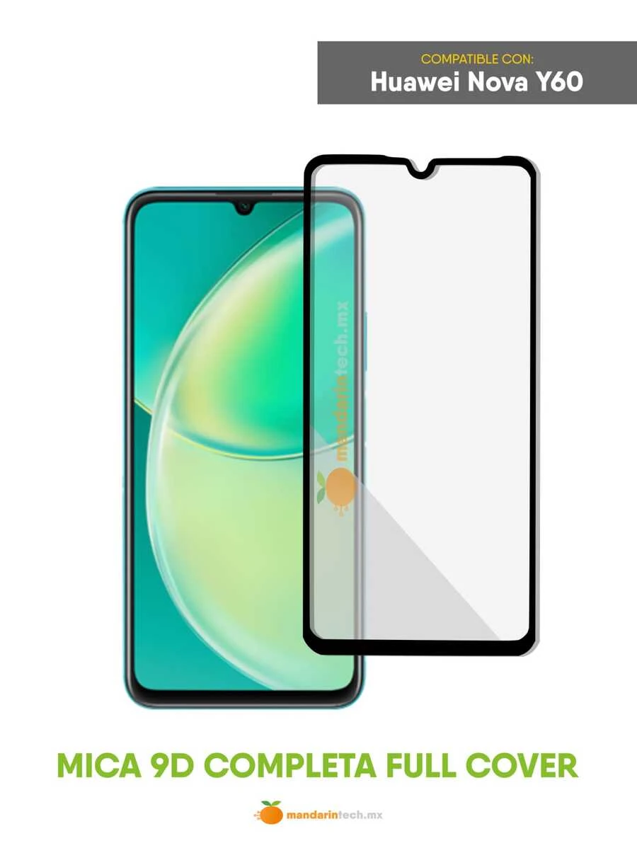 Mica Cristal Templado 9D Full Cover para Huawei Nova Y60 | Moda de Mujer | SHEIN México