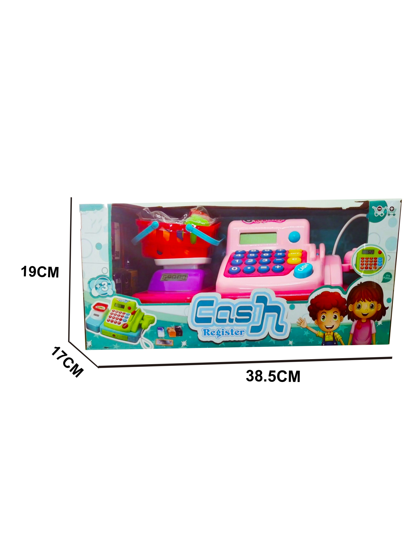 Plastic Cash Register Toy For Girls And Boys, Simulate Supermarket ...