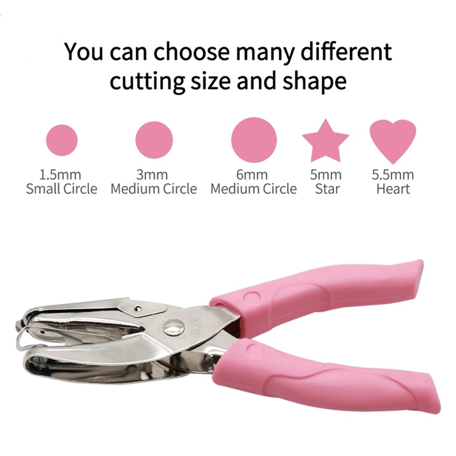 Portable And Multifunctional Pink Puncher | SHEIN