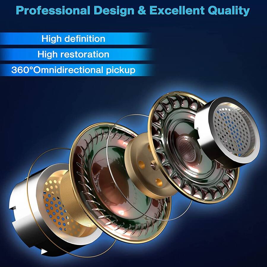 Black K1 1-2 TC+Lightning Mic | SHEIN USA