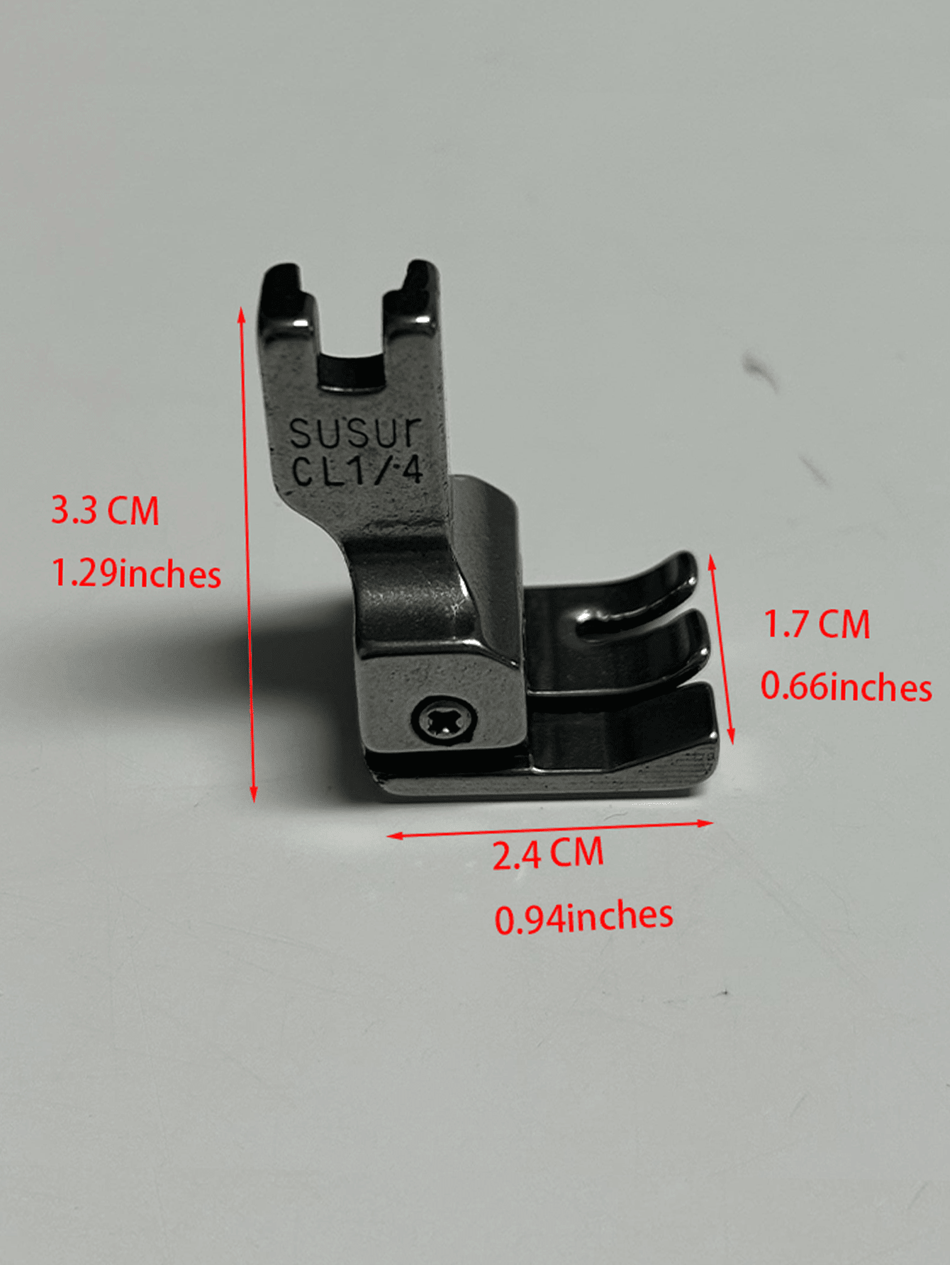 1pc Industrial Sewing Machine Flat Foot, Steel Adjustable Foot ...