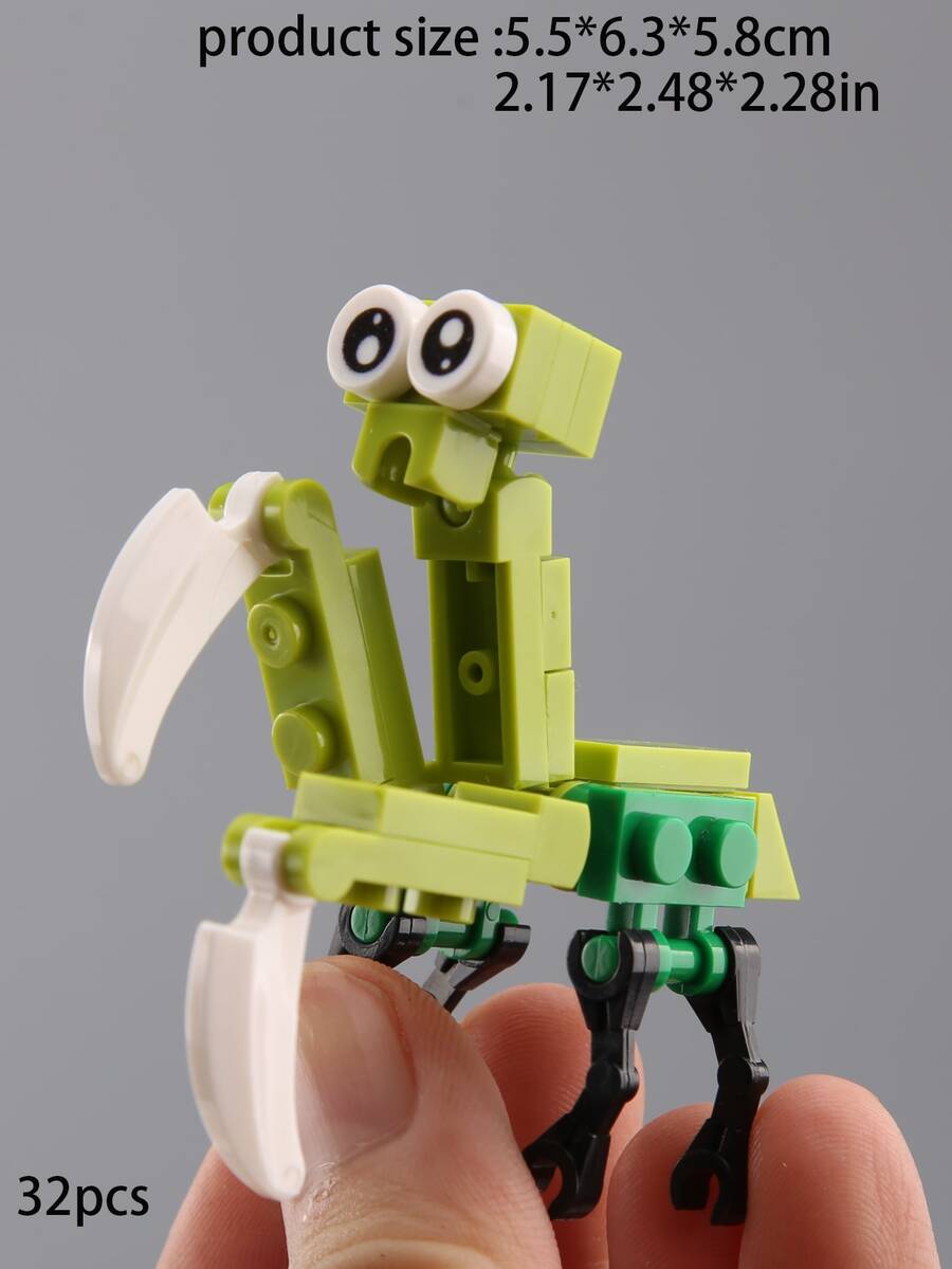 12-In-1 Animal Kits Educational Toys Building Blocks Insect Gogga Toys ...