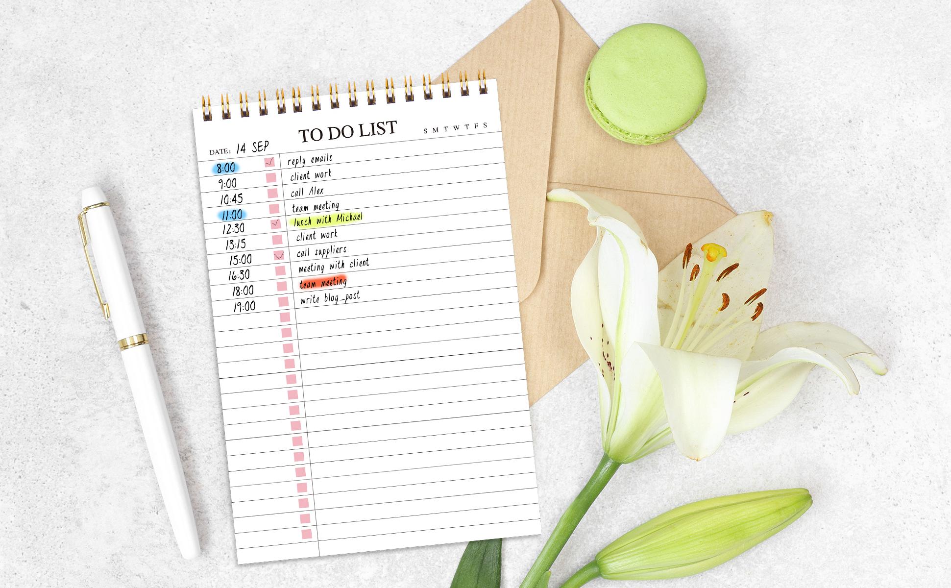 1pc Letter Graphic Planner, Simple Multi-purpose Checklist Notepad For ...