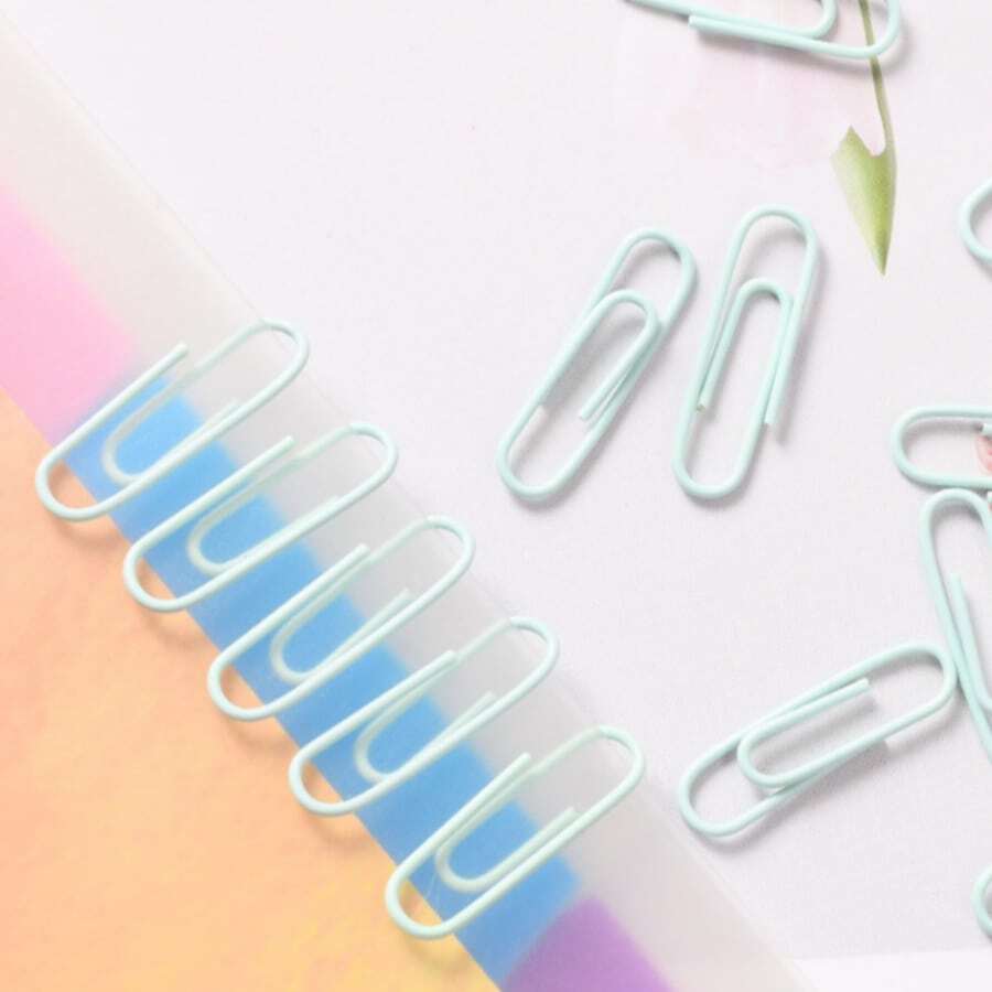 Mini Cute Stapler & Paper Clip Set,including 400 Staples And 20 paper ...
