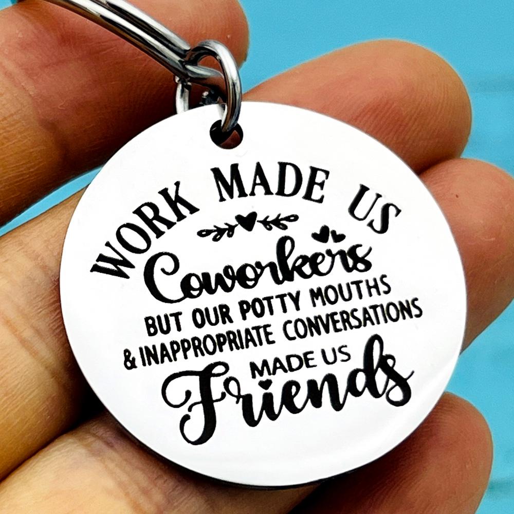 Coworker Appreciation Keychain for Colleague Retirement Goodbye ...