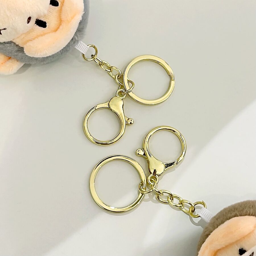 1pc Cartoon Plush Chimpanzee Design Fashion Keychain & Bag Pendant Bag ...