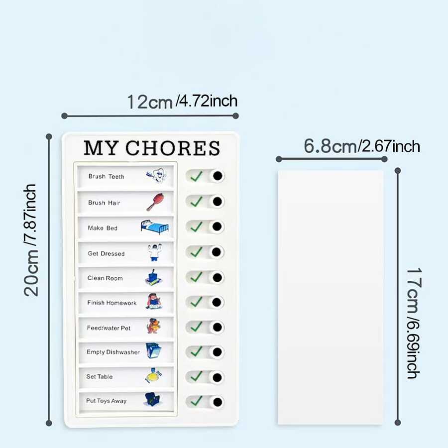 Self-Discipline Tracker For Children To Develop Good Habits, Elementary ...