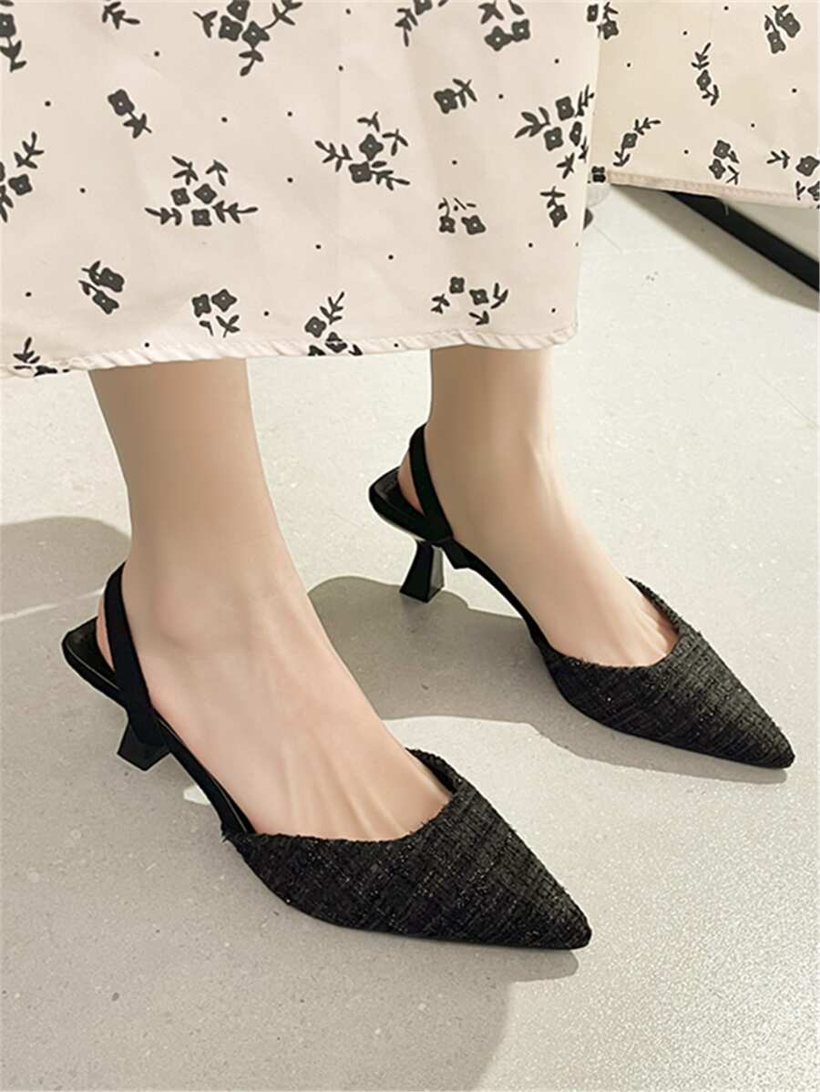 Black Stiletto High Heels | SHEIN USA