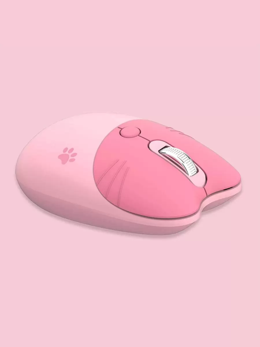 MOFII M3 Wireless Mouse With Lightweight And Cute Cat Paw Pattern And ...