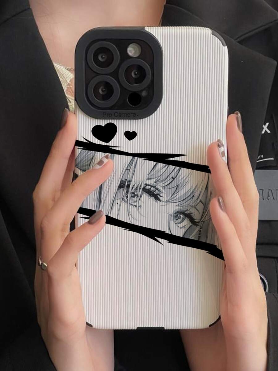 Cartoon Pattern Phone Case | SHEIN USA