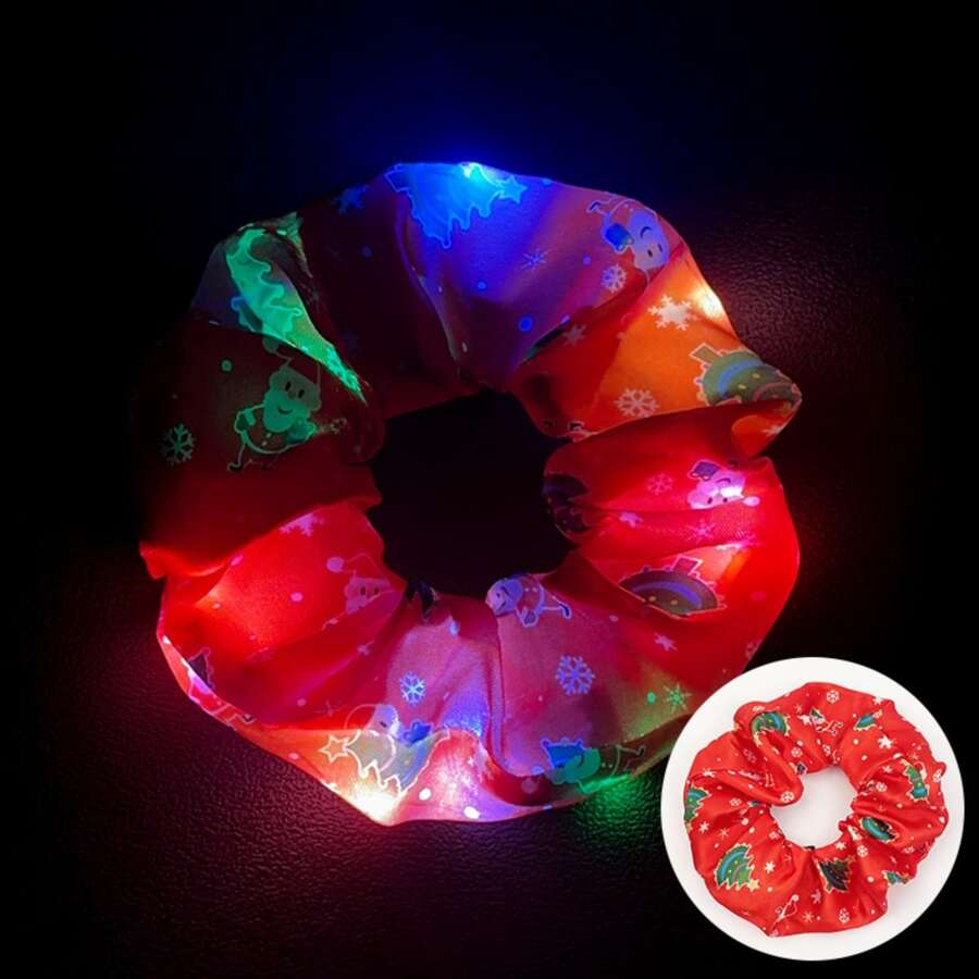 Christmas Led Light Up Scrunchies | SHEIN USA