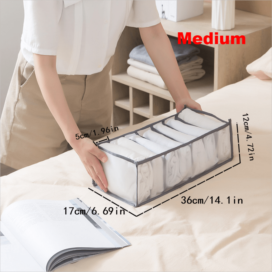 1 Pieza Caja De Almacenamiento De Ropa Y Pantalones Con Múltiples ...