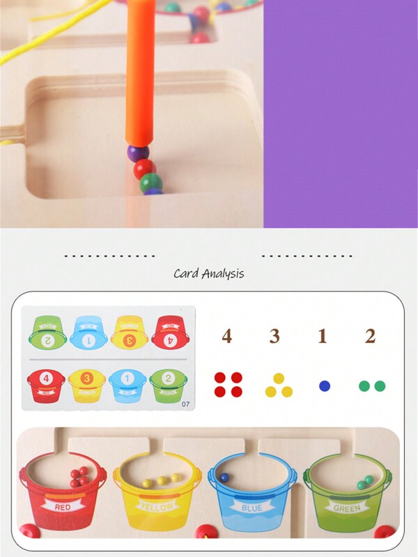 Dual player tabletop game, puzzle color classification cognitive aids ...