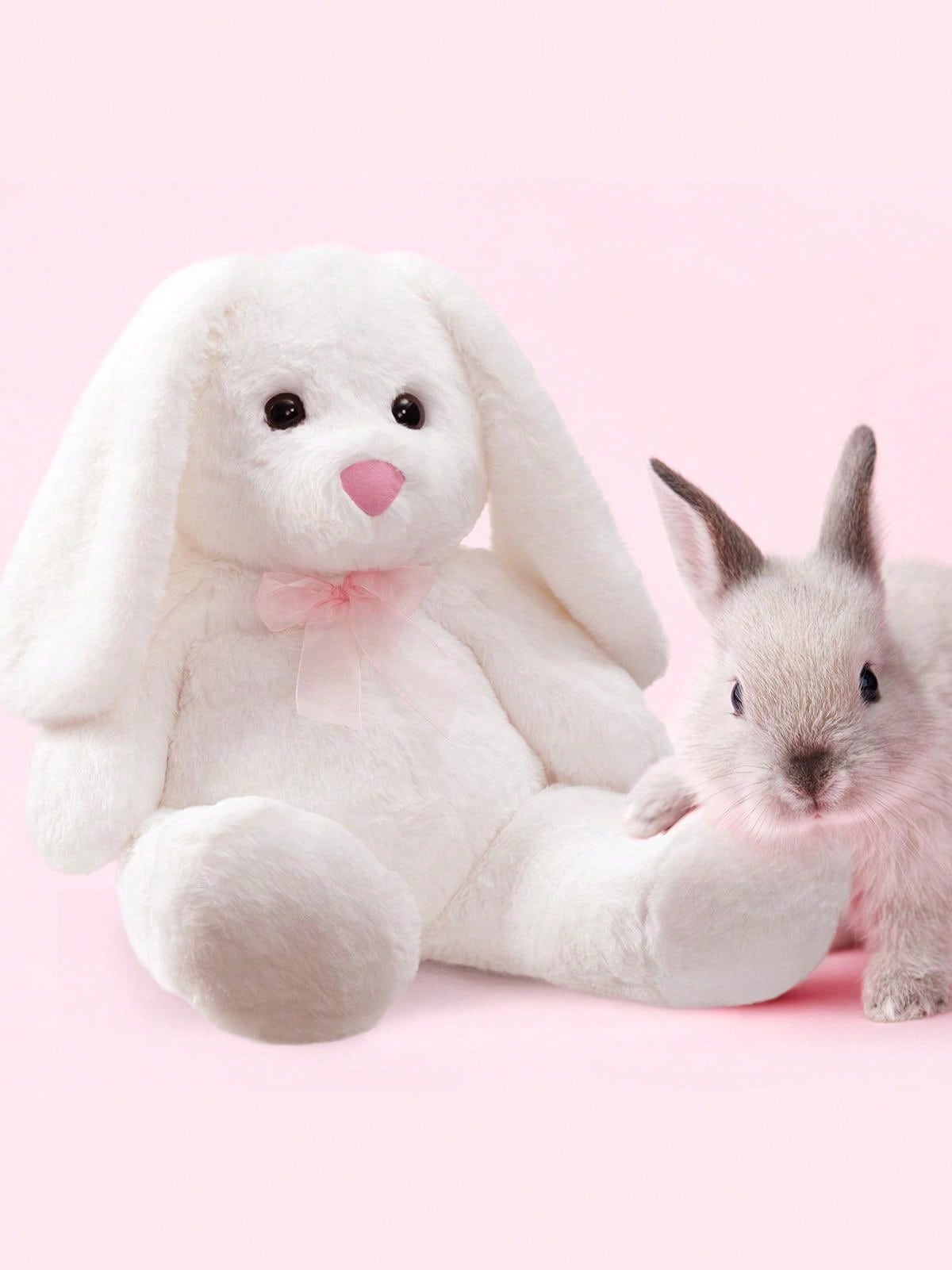 HollyHome Plush Rabbit Easter Stuffed Animals Large Rabbit Plush with ...