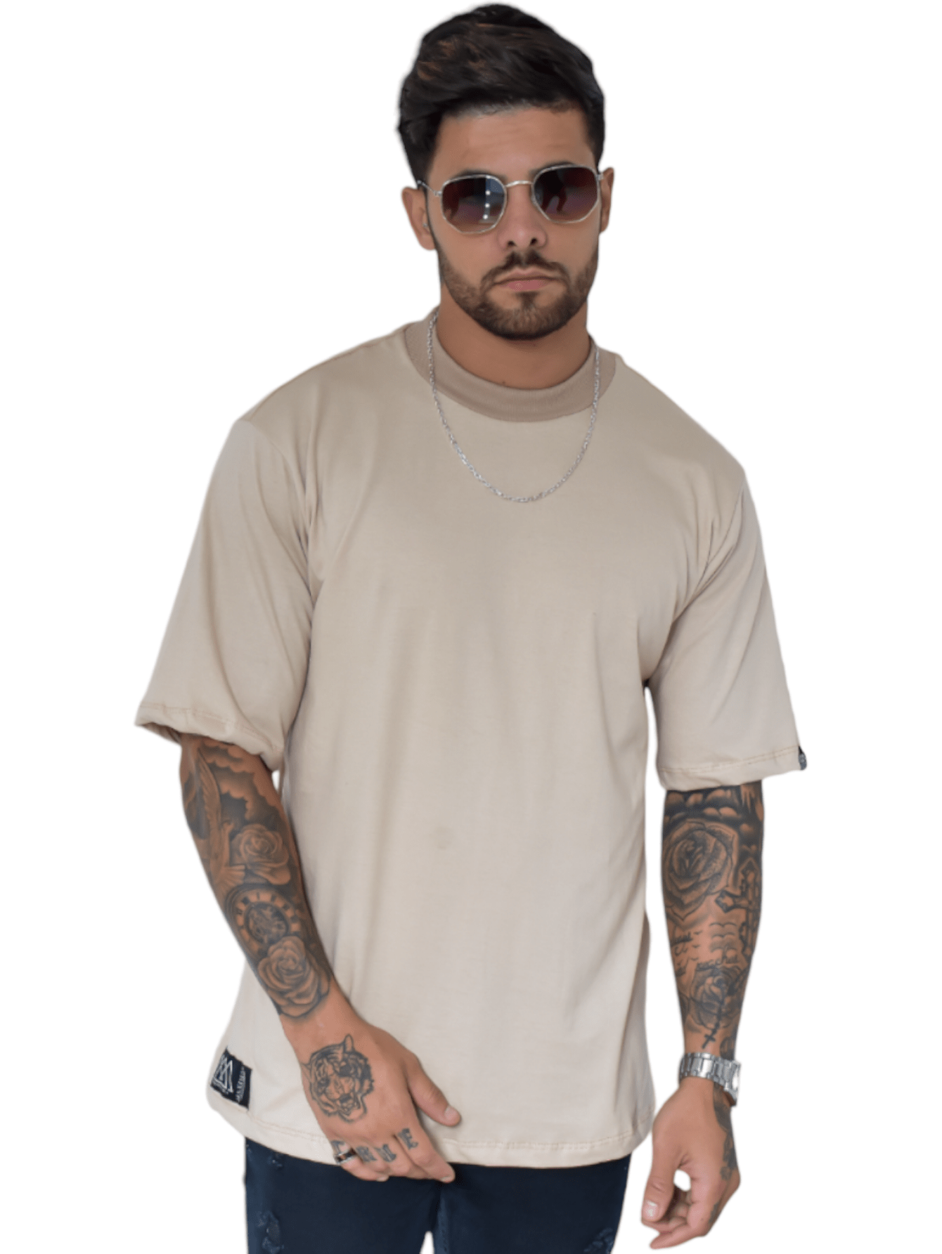 Camisa Oversized Masculina Grande T-Shirt Moda Trap 100% Algodão ...