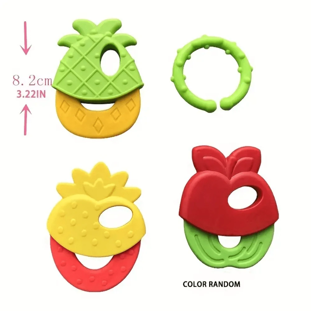 Baby Fruit-Shaped Teething Toy Teething Toys Baby Toys,Baby Essentials ...