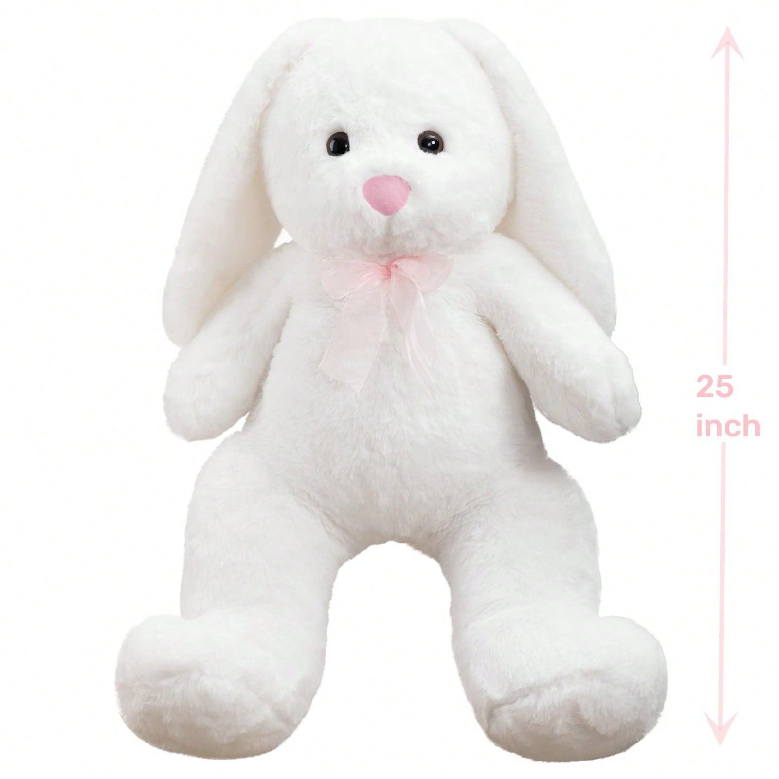 HollyHome Plush Rabbit Easter Stuffed Animals Large Rabbit Plush with ...