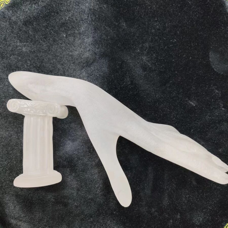 Seamless Jewelry Half-face Mannequin Head, Hand Model, Hand Form, Lotus ...