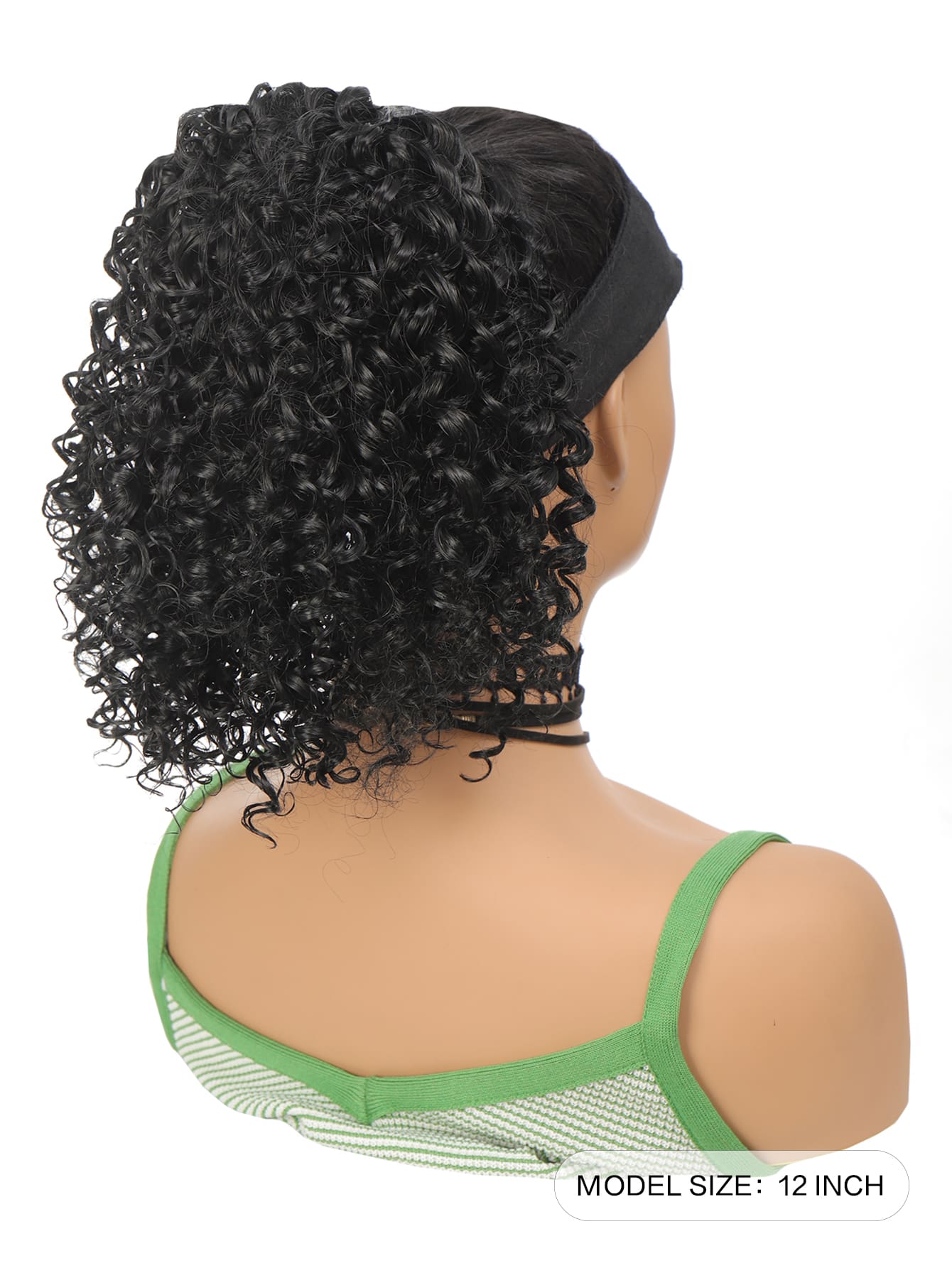 Drawstring Ponytail Extensions - Kinky Curly 12 Inch Thick Ponytail ...