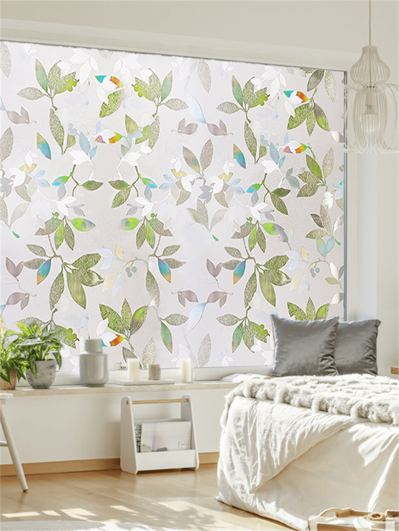 Window Privacy Film Static Window Clings Vinyl 3D Window Decals Window ...