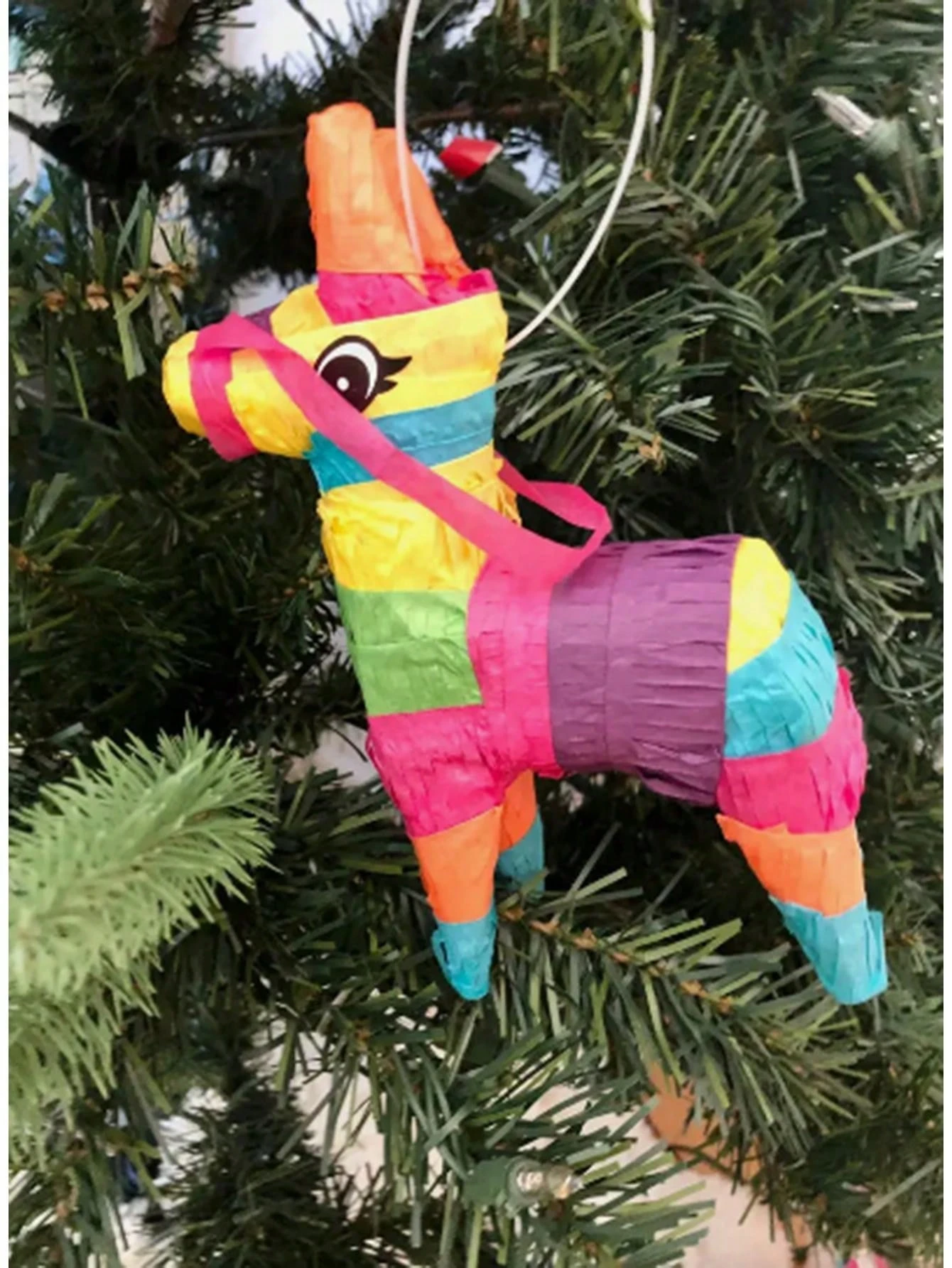 3Pack/Box Mini Donkey Pinatas Doll House Decoration Fiesta Party ...