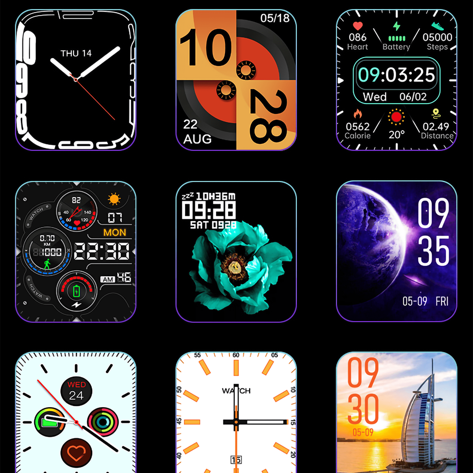 Smart Watch 1.86'' Hd Full Touch Screen, Connection With Gps Tracking ...