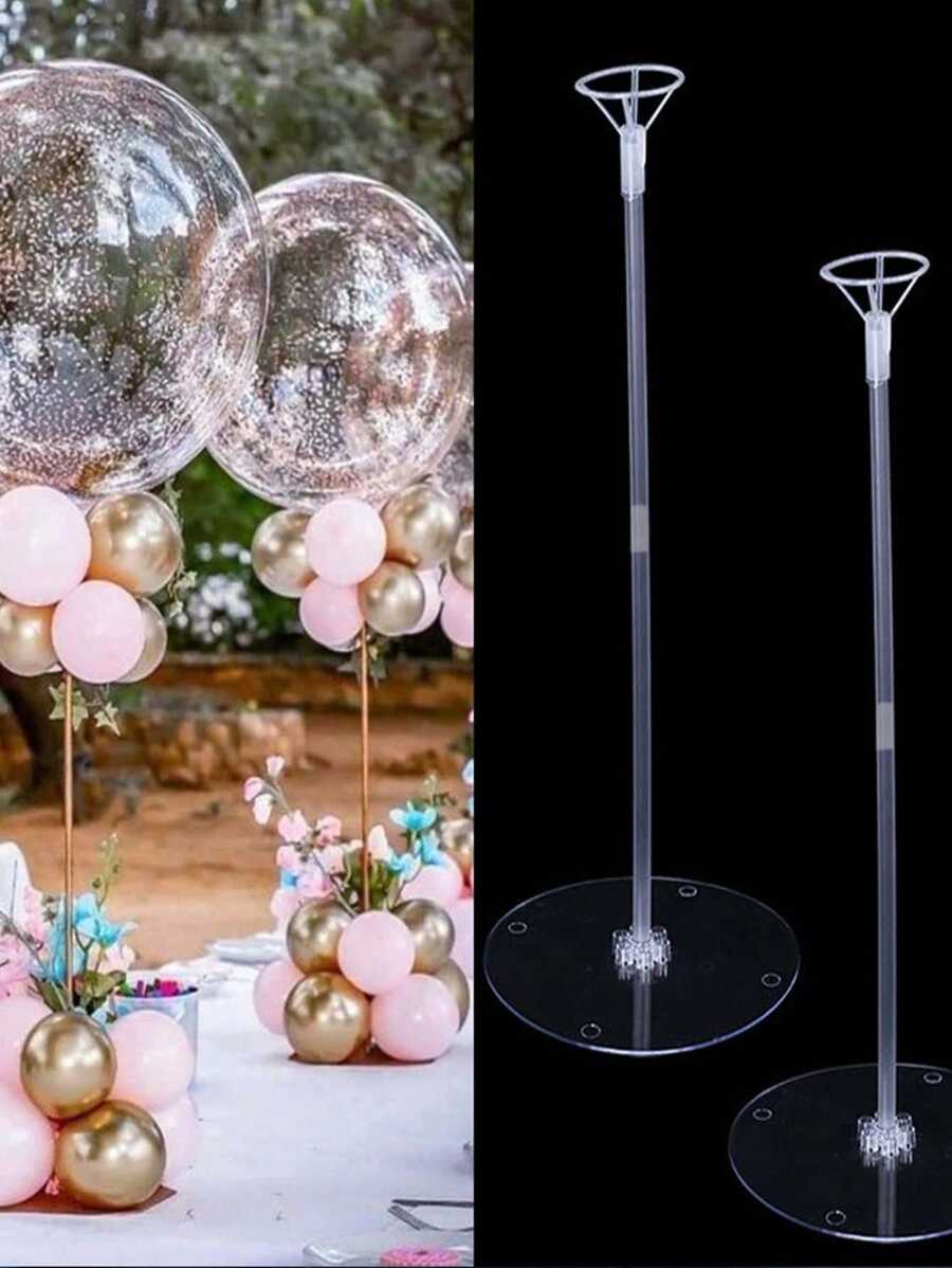 1pc 70cm Single Head Balloon Accessory, Ball Shaped Base Table Display ...