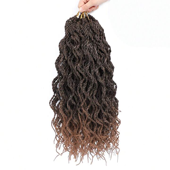 Senegalese Twists With Wavy Ends