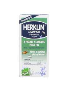 Herklin clásico nf fenotrina 0.2 % shampoo anti piojos y liendres con ...