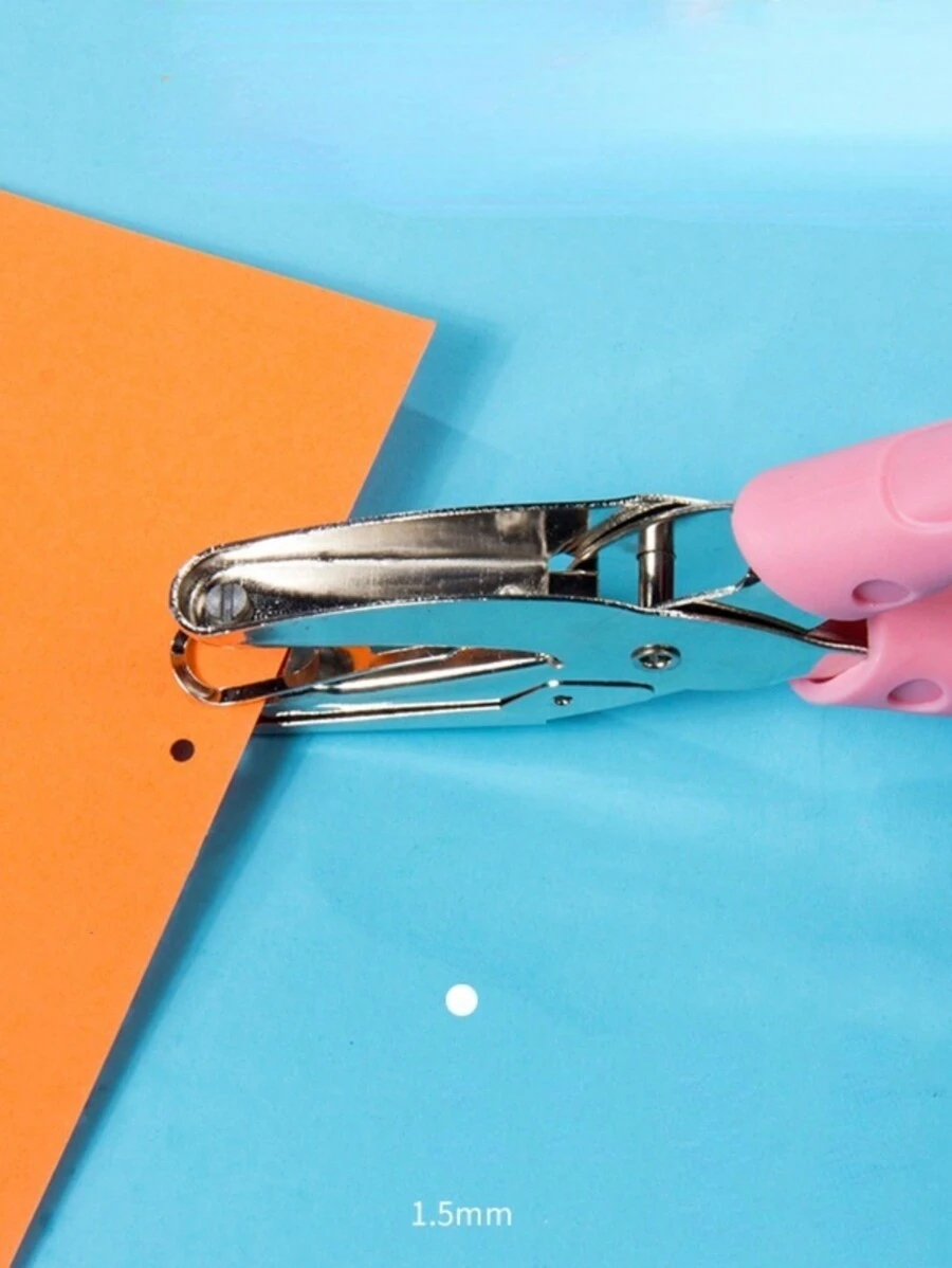 Hole Puncher Paper Heart Round Star Shape Metal Manual Scrapbook DIY ...