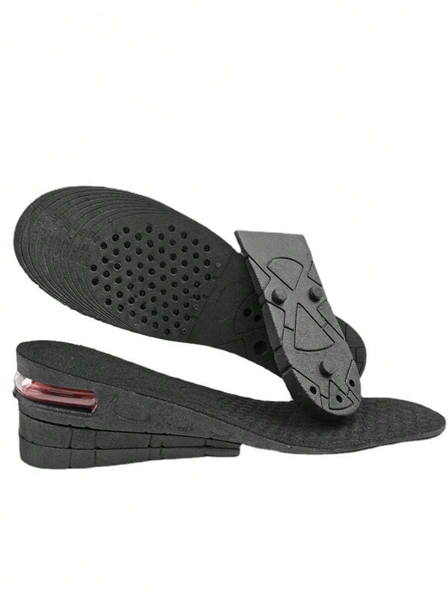 1 Pair Multilayer Inner Height Increase Shoe Insoles, Detachable Shoe ...