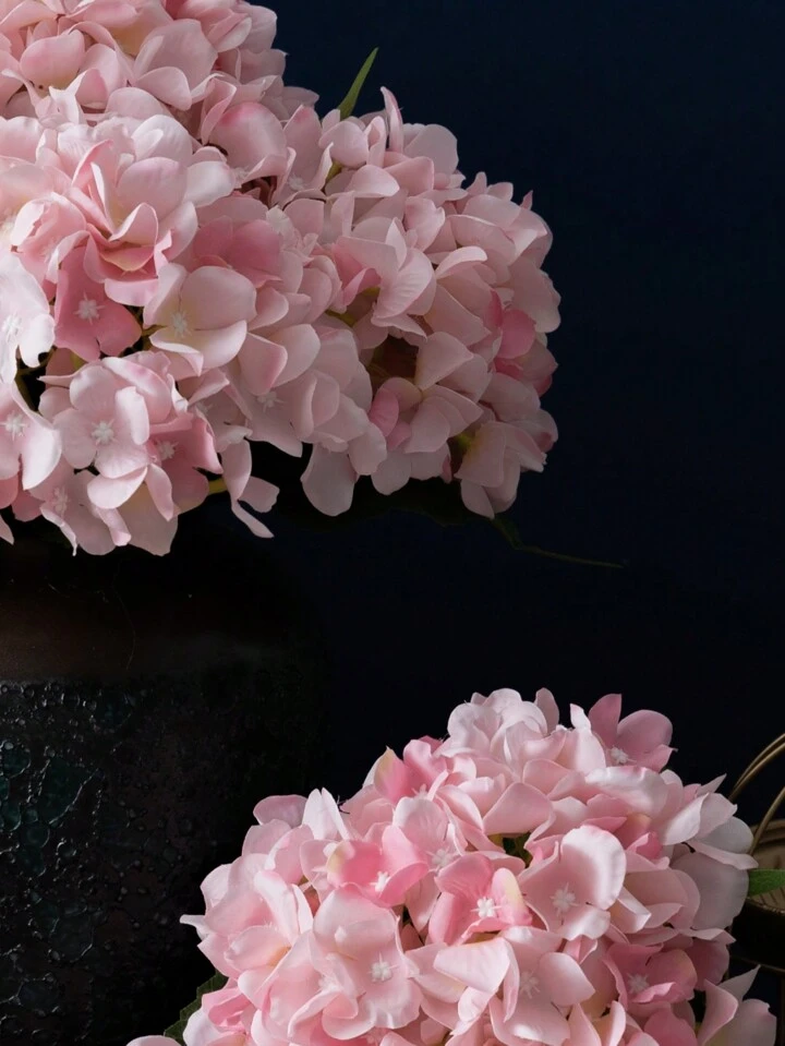 Light Pink Hydrangea Centerpieces