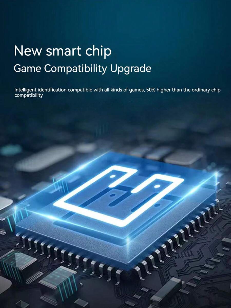 S8 Gaming Controller With Wireless Connection, Black, Comfortable Grip ...