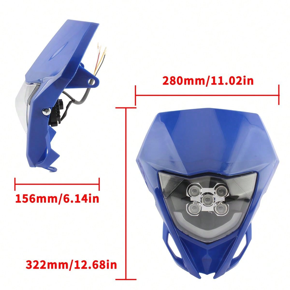 Wr Yz 250 450 Off-Road Motorcycle Led Headlight Front Light | SHEIN