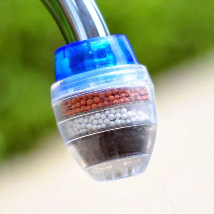 Water Tap Filter, Kitchen Splash-proof Device, 5-layer Activated Carbon ...