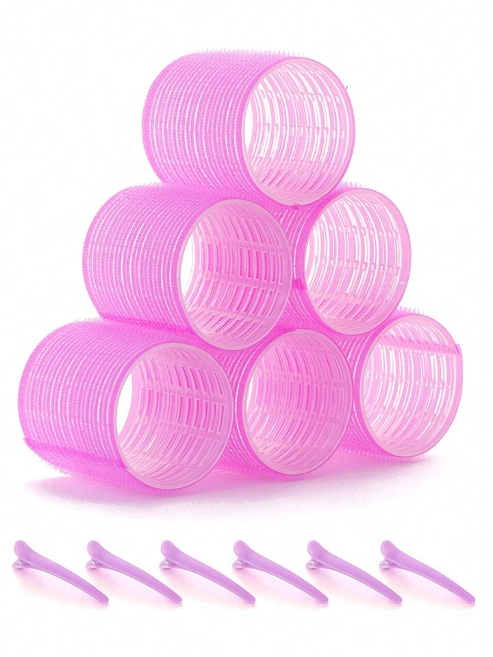 Hard Plastic Hair Rollers