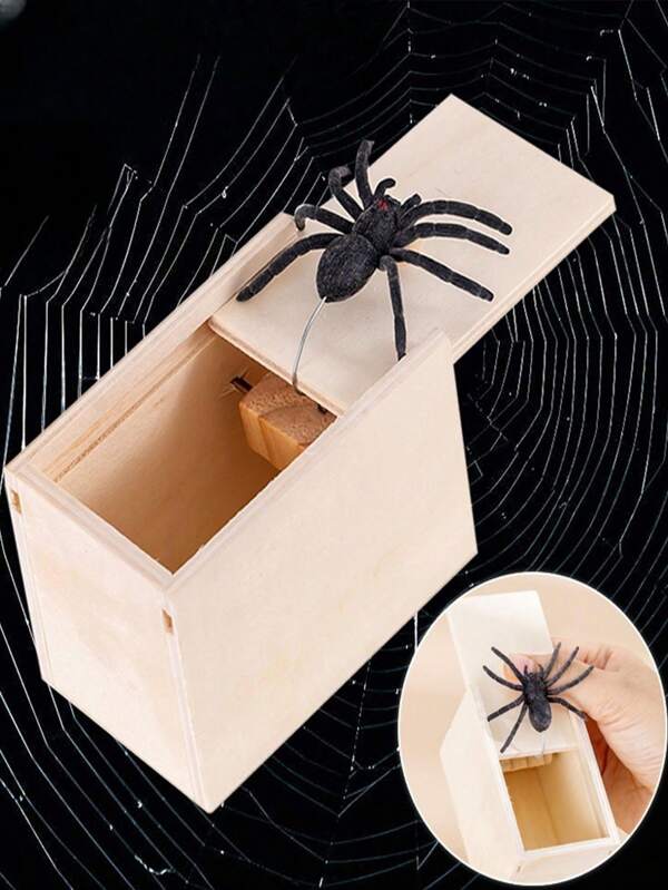 Spider Scare Box Prank Creative Spoof Toy Surprise Box | SHEIN USA